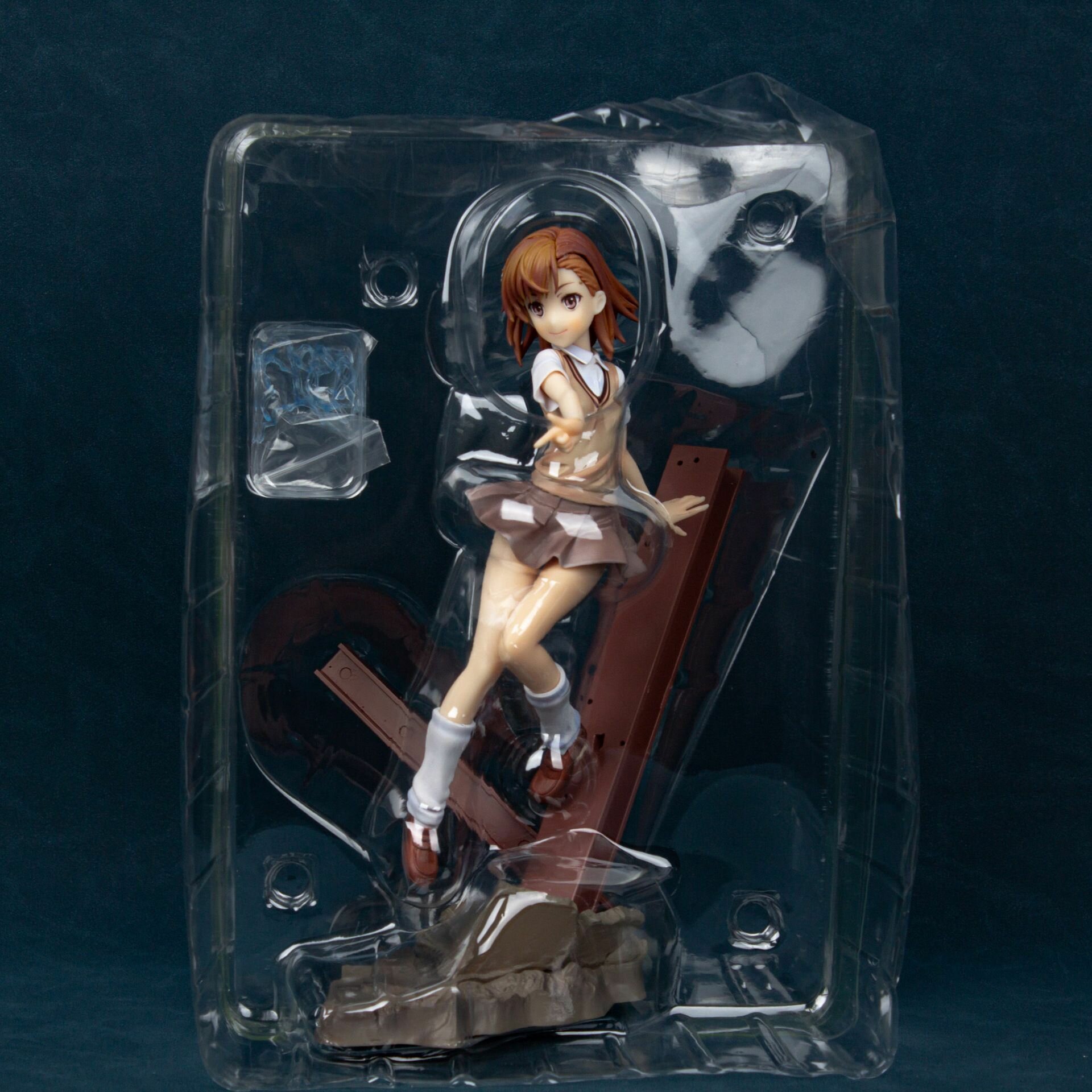 Аниме фигурка Микото Мисака (Mikoto Misaka)/Некий научный Рейлган T( Toaru Kagaku no Railgun T)/Индекс волшебства (Toaru Majutsu no Index),26CM