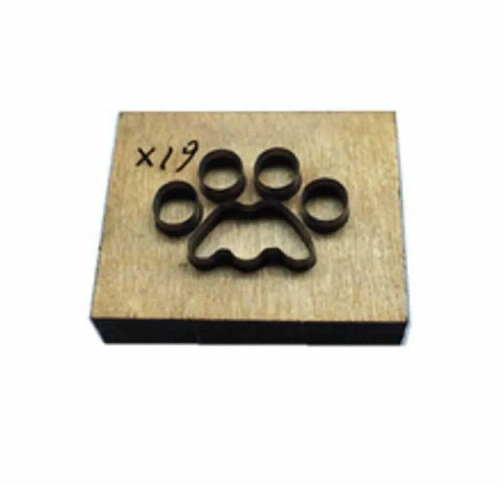 001 Фигурный резаной рамочный рамочный нож X19