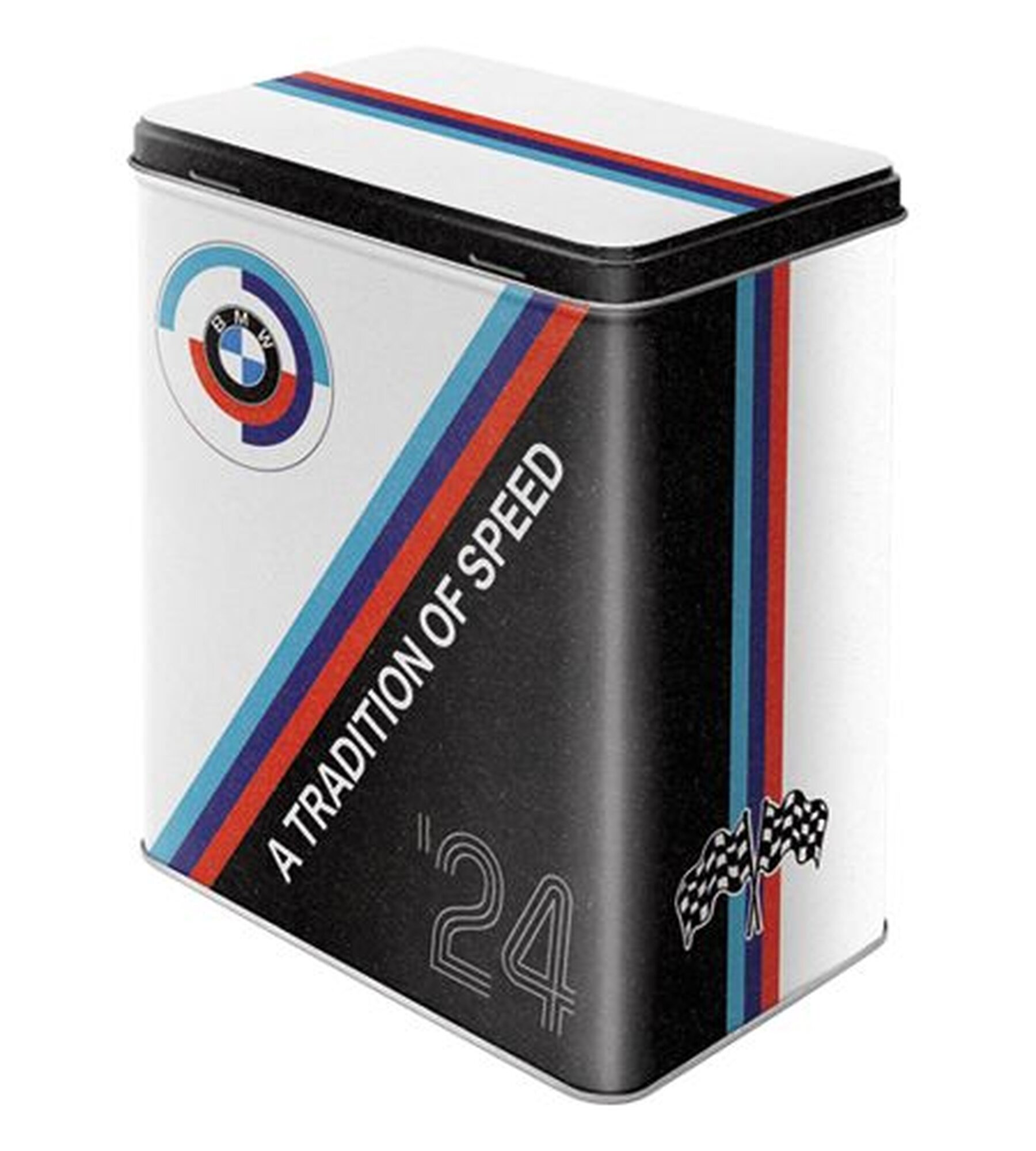 Жестяная банка BMW Motorsport Tradition- 30154, 7,5 x 11 x 17,5 см