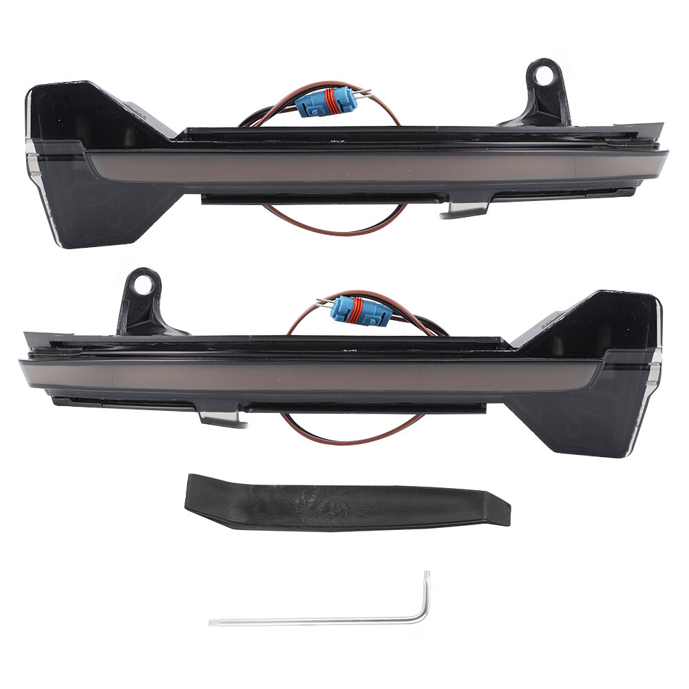 Светодиодный указатель поворота в боковом зеркале заднего вида с динамическим указателем поворота для BMW F10 F11 F07 F18 F01 F02 F03