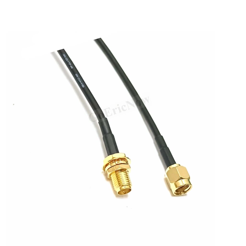 GoEricNow RF Wi-Fi антенный удлинитель RP SMA 10/15/20 см 20cm, B