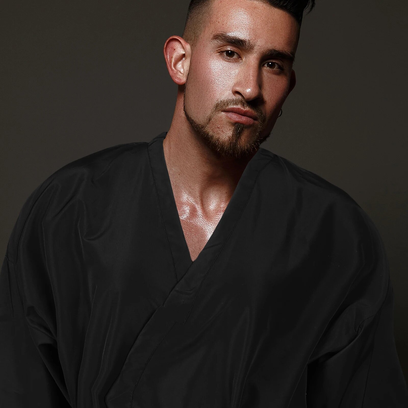 Салонное платье для клиента, халаты, накидка, костюмы для женщин, профессиональный халат для стрижки волос для клиента, кимоно, парикмахерская ткань, универсальная