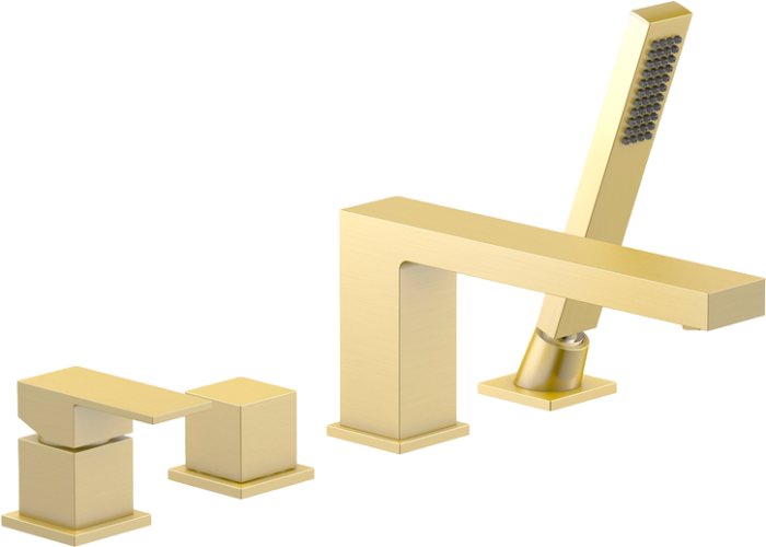 Смеситель на борт ванны Timo Selene 2130/17Y, золото