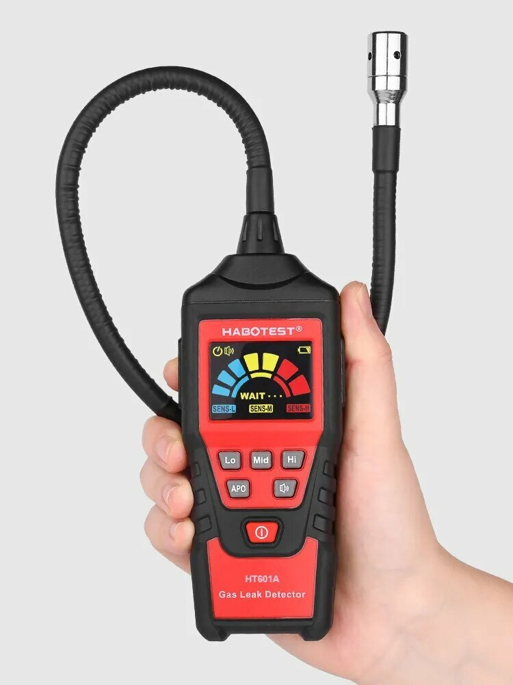 Детектор газа HABOTEST HT601A+, детектор естественных горючих газов, сигнализация об утечке метана
