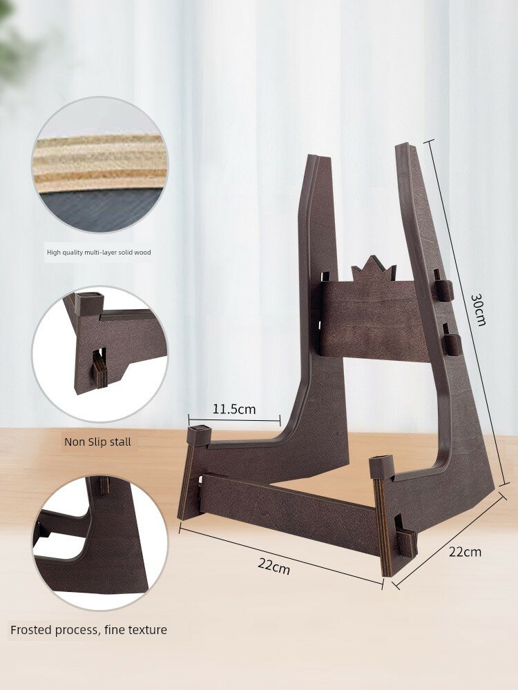 Деревянная вертикальная подставка для электрогитары и бас-гитары, прочная стойка для электрогитары и баса