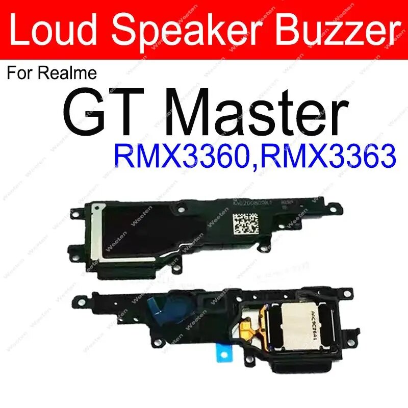 Громкий динамик, зуммер для Realme GT Neo 2 2T 3 3T GT 2 Pro GT Master 5G, внутренний GT Master