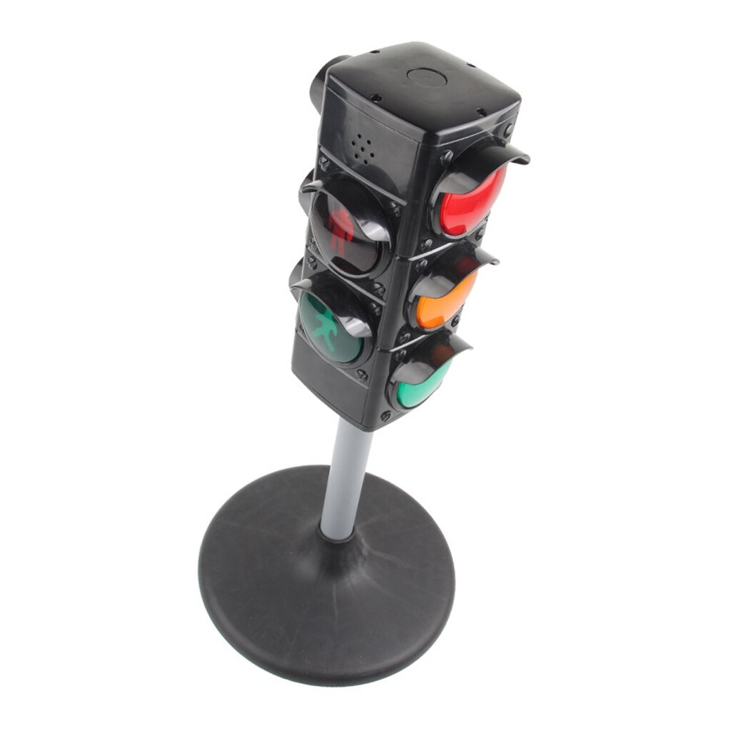 Реалистичная Игрушка-Светофор Для Детей, Обучающая Безопасности На Открытом Воздухе, Ролевая Игра, Модель Дорожного Знака