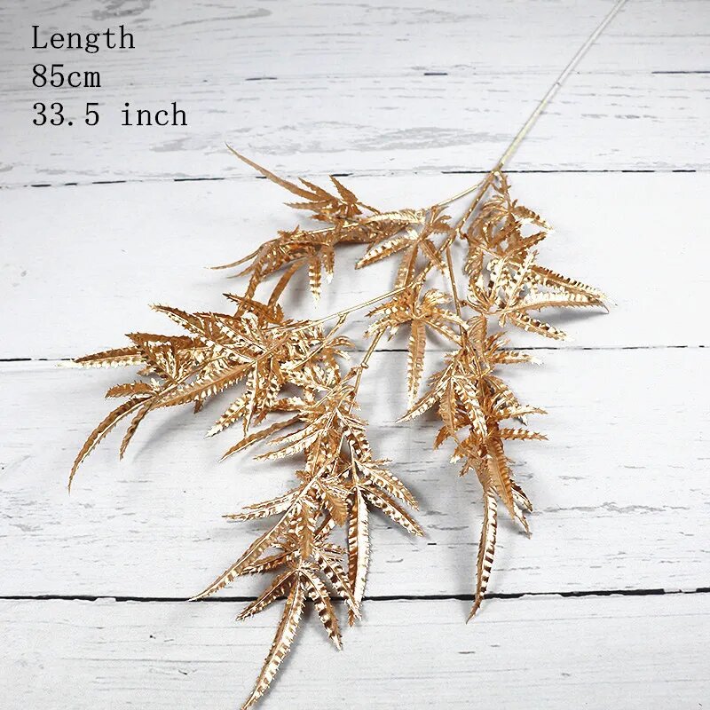 Искусственные золотые листья EQIANAO Z