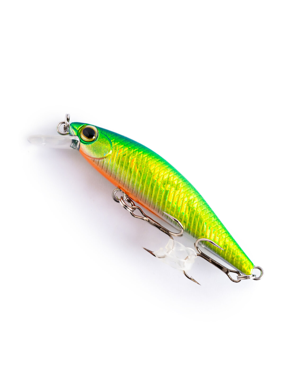 Воблер минноу Daiwa Dr. Minnow 2 50F LIME GREEN, длина 50 мм, вес 2.6 г
