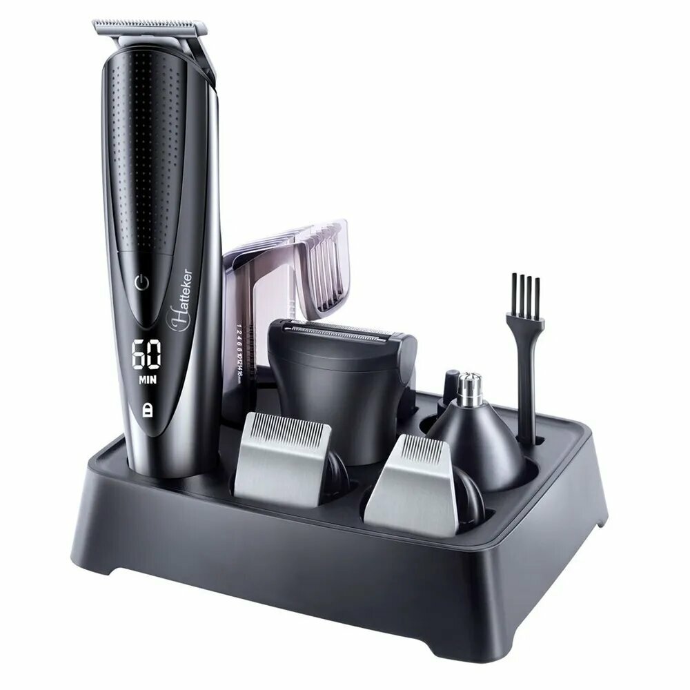 HATTEKER Машинка для стрижки 59805, черный