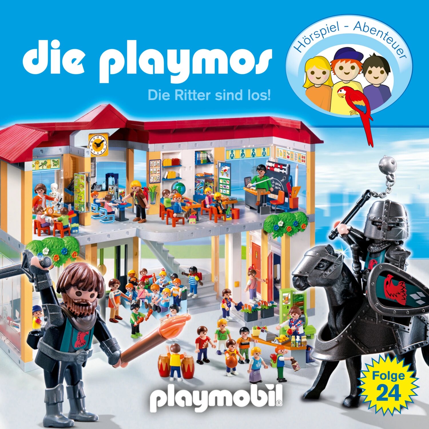 Die Playmos - Das Original Playmobil Hörspiel, Folge 24: Die Ritter sind los! [Аудиокнига]