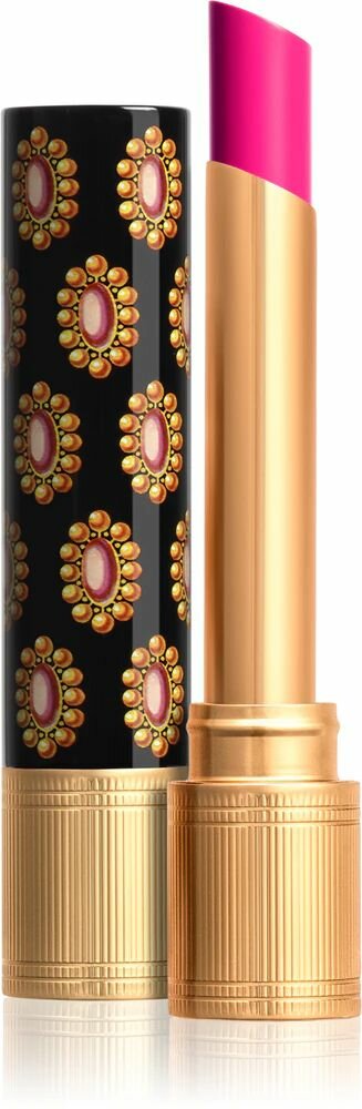 Gucci Beauty Увлажняющая губная помада Rouge de Beaute Brillant/оттенок 402 Valentine Fuchsia