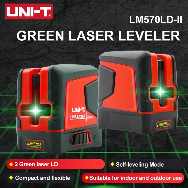 UNI-T LM570LD-II Зеленый Лазерный Уровень