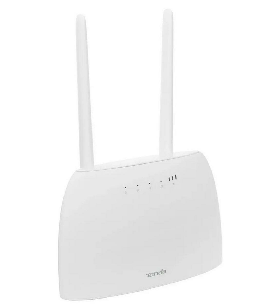 Маршрутизатор TENDA 4G06 4G 300MBPS RU Белый 3G, 4G