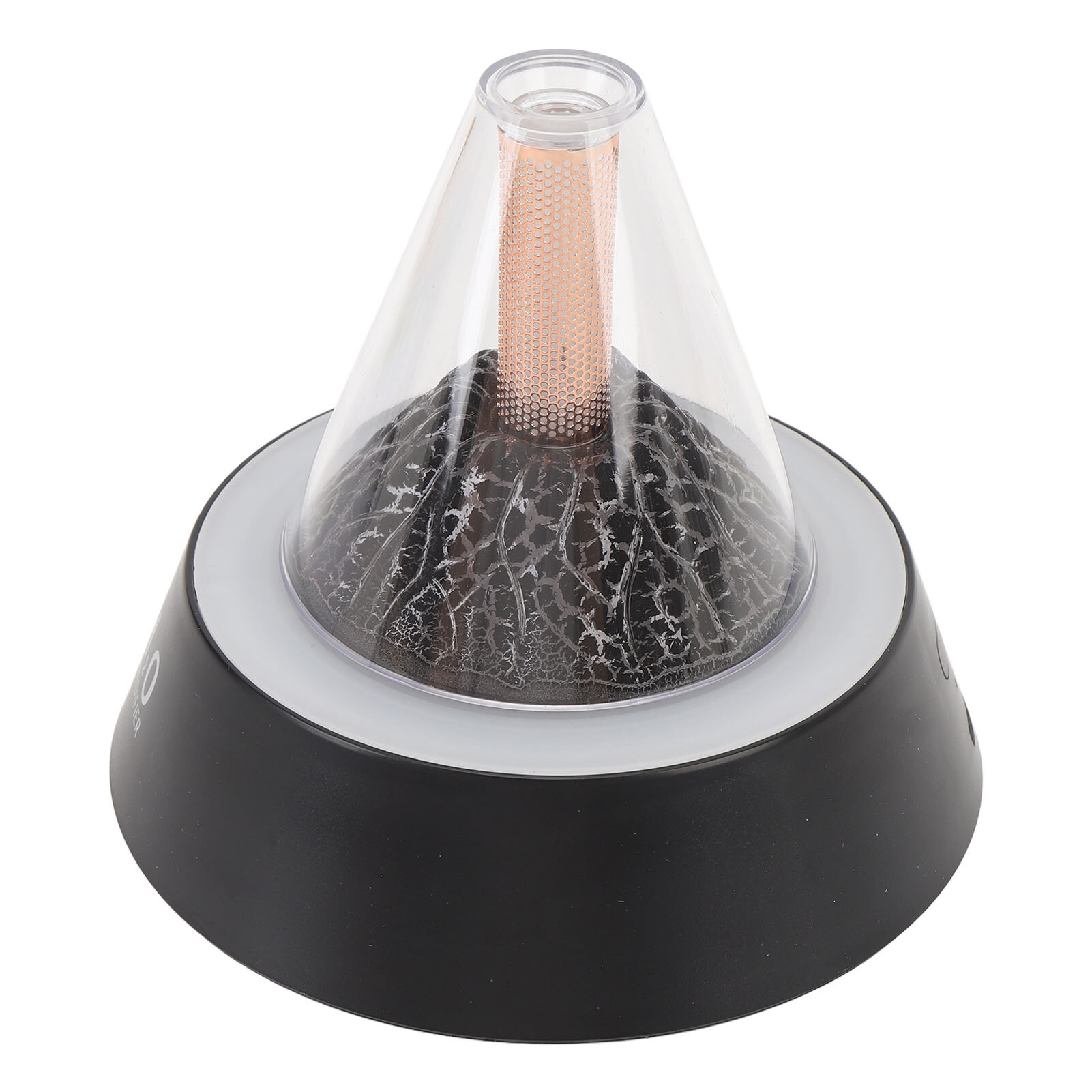 Volcano Диффузор Увлажнитель 80 мл Эфирный масляный диффузор Ароматерапевтический диффузор Безводный Автоматическое выключение для дома Спальня Офис Теплый свет RGB