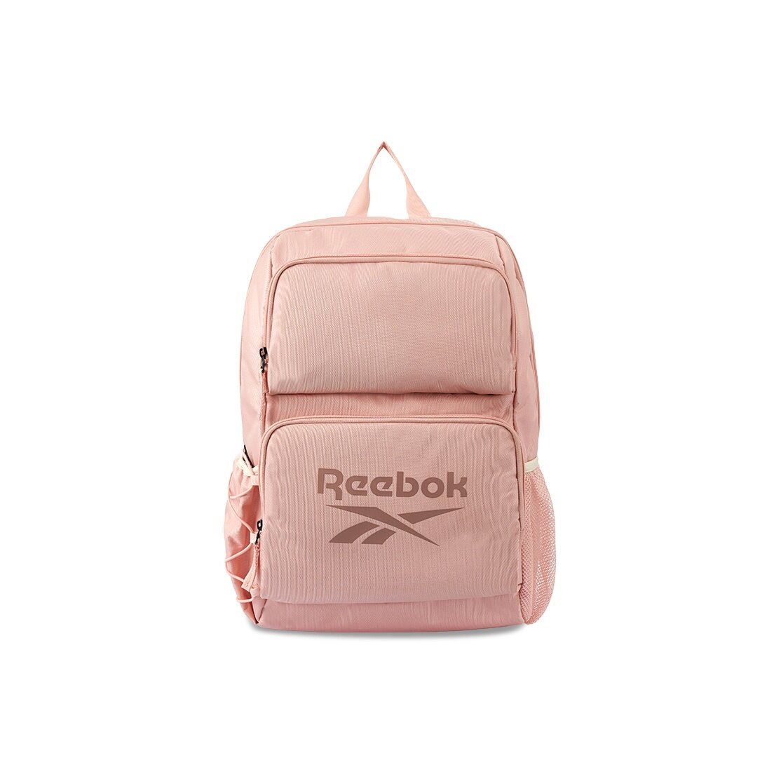 Рюкзак унисекс Reebok Fabric Computer Backpack, светло-серый/темно-синий/черный/светло-розовый/экрю,