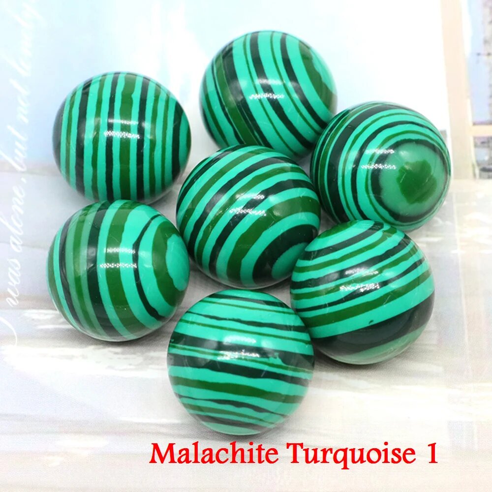 18 мм натуральные камни, драгоценные камни, сфера, шар, Исцеляющие кристаллы, украшение для дома, каменные чакры рейки Wicca, минеральный массажный шар, подарок