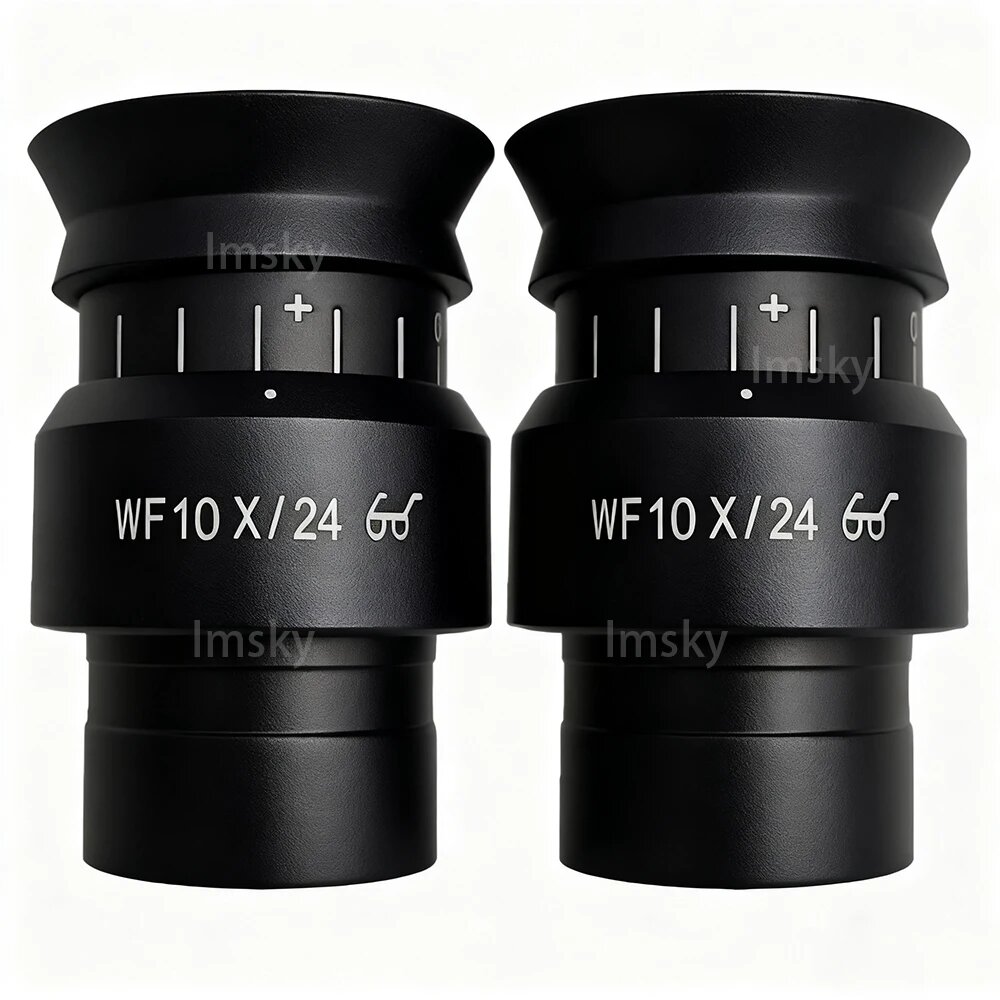 Окуляр WF10X/24, 2шт, черный
