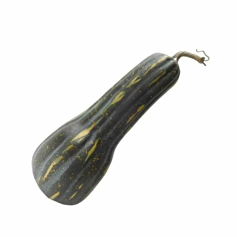 Имитация длинной большой Тыквы-темно-зеленая