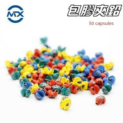 Цветной прогулочный открывающийся свинец, зажим для рыбалки на скалах, свинец, свободная приманка, противовес,