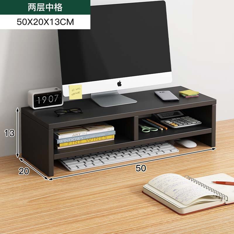 Подставка для монитора компьютера, подъемная база, органайзер для рабочего стола, полка для хранения на офисном столе