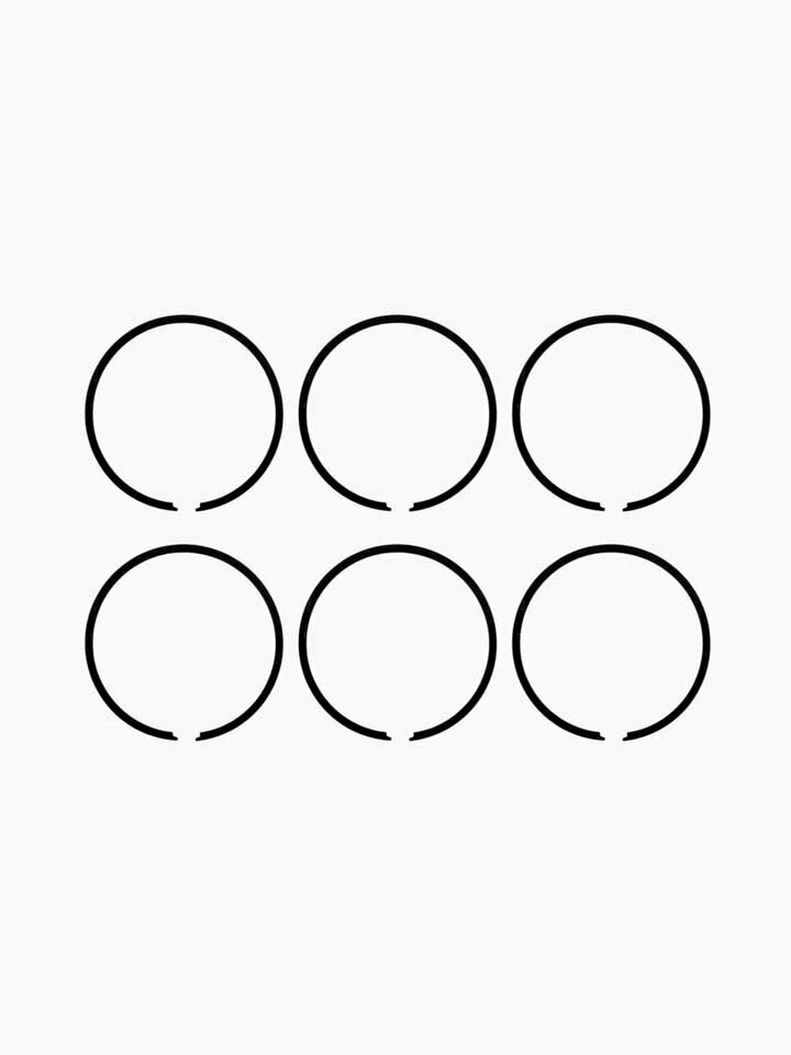 Кольца поршневые на мотоцикл ЯВА 12В 4 ремонт 79,00 (Польша)