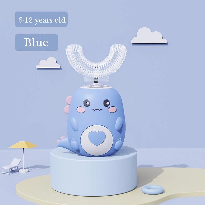 Детская электрическая зубная щетка BALASHOV 6-12 Years Old-Blue