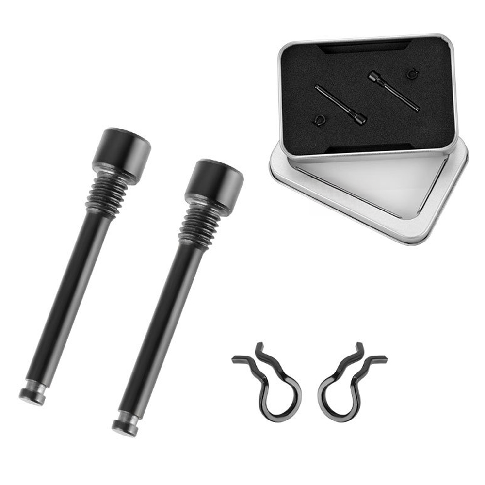 Болты для гидравлических дисковых тормозных колодок велосипеда, Титановый сплав, Штифт, Вставка, Винт для калипера, Шплинт, Аксессуары для велосипеда, Цвет: черный, разноцветный, золотистый, серебристый, Материал: Титановый сплав, Роза: M4, Размер