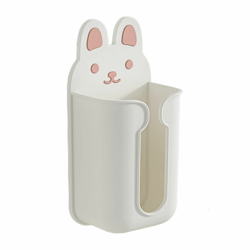 Настенный органайзер для салфеток, контейнер для гостиной, спальни, кухни и ванной, Белый