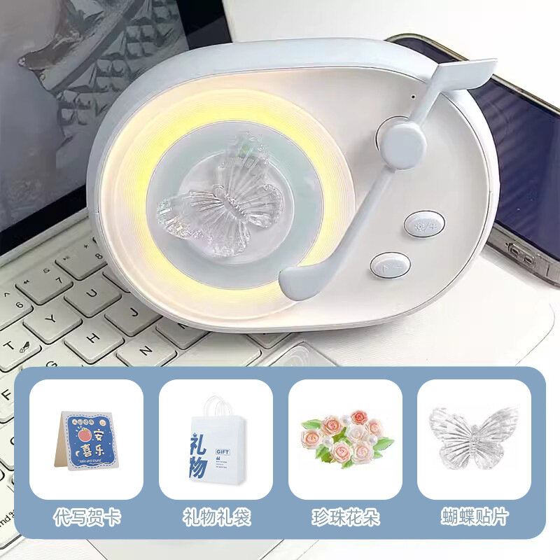 Беспроводная колонка с подсветкой Flowing Light, Bluetooth-динамик с атмосферной подсветкой, подарок на Новый год, Bluetooth-динамик с индивидуальным логотипом, подарок на ежегодное собрание