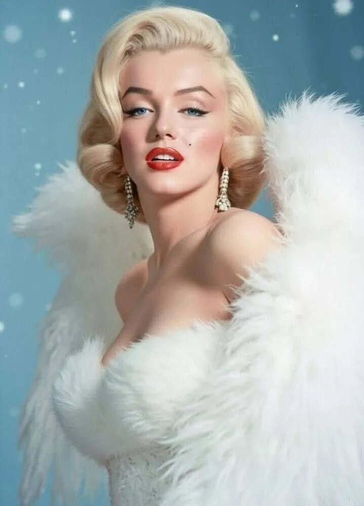 Алмазная Мозаика "Мэрилин Монро" 40х50 См Алмазная Вышивка / Картина Стразами Подарков / Украшения