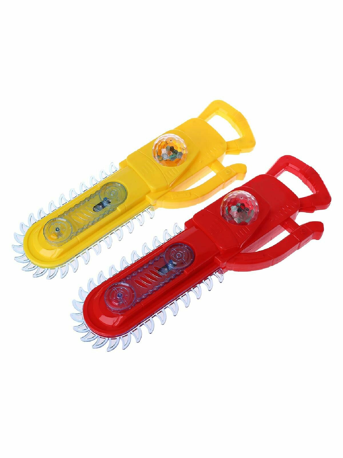 Детская вибрирующая Мигающая Бензопила-случайная