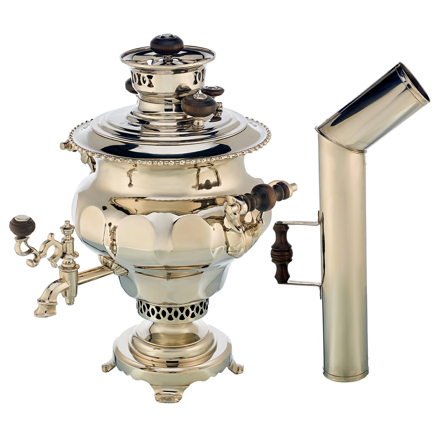 Самовар Баташева жаровой 4 л.