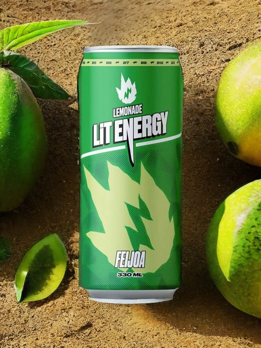 Лимонад Lit Energy Фейхоа, 330мл x 12шт