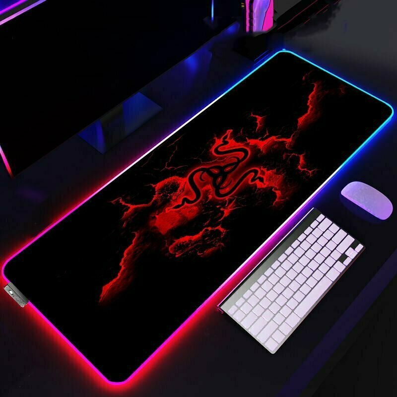 Коврик для мыши Razer Speed + Control, подсветка RGB, нескользящий, 40 см x 90 см