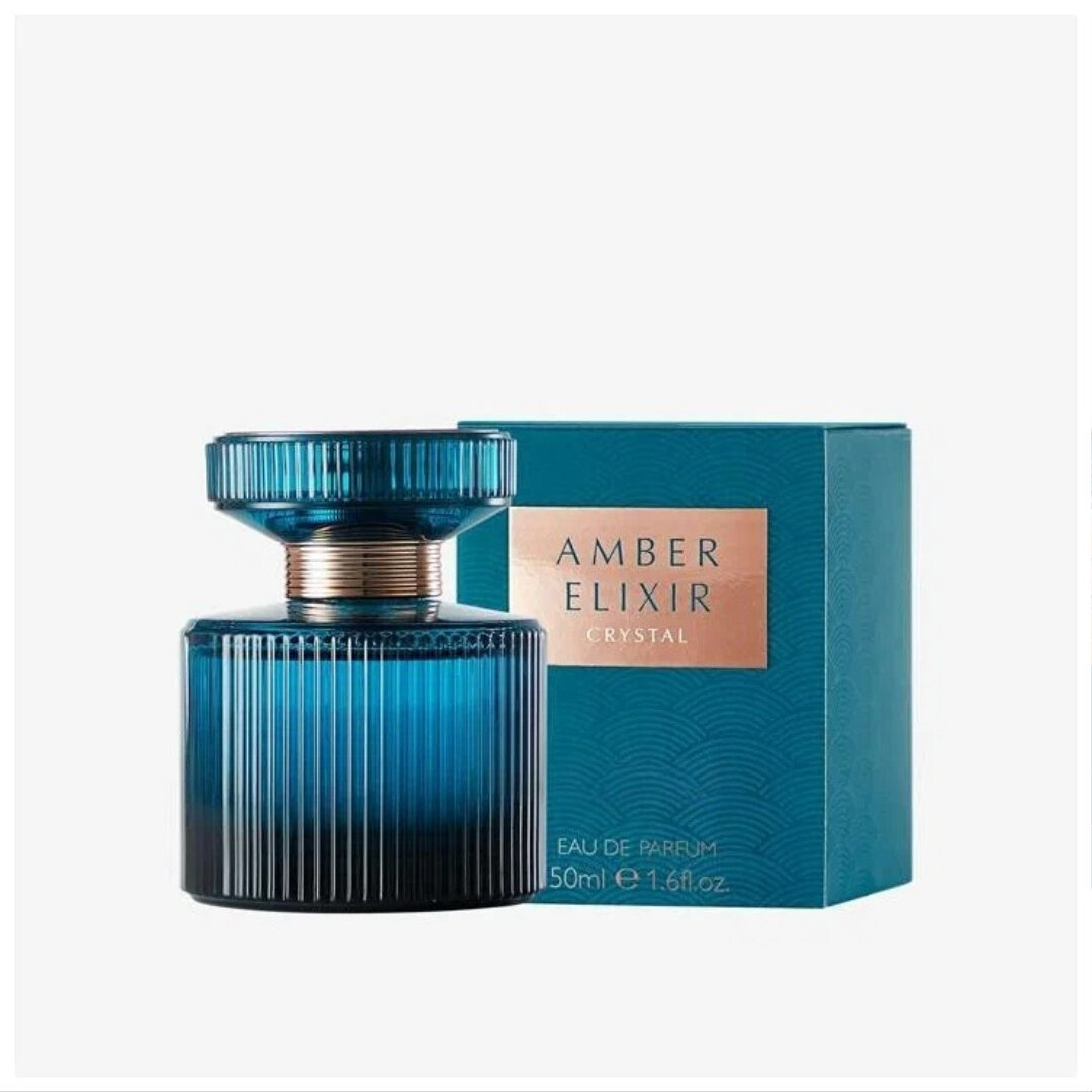 Парфюмерная вода Amber Elixir Crystal для нее , 50 мл восточно-цветочный аромат