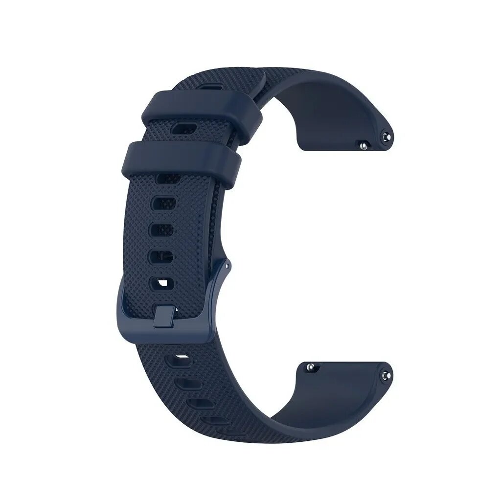 Силиконовый ремешок для Garmin Navy blue 20 мм