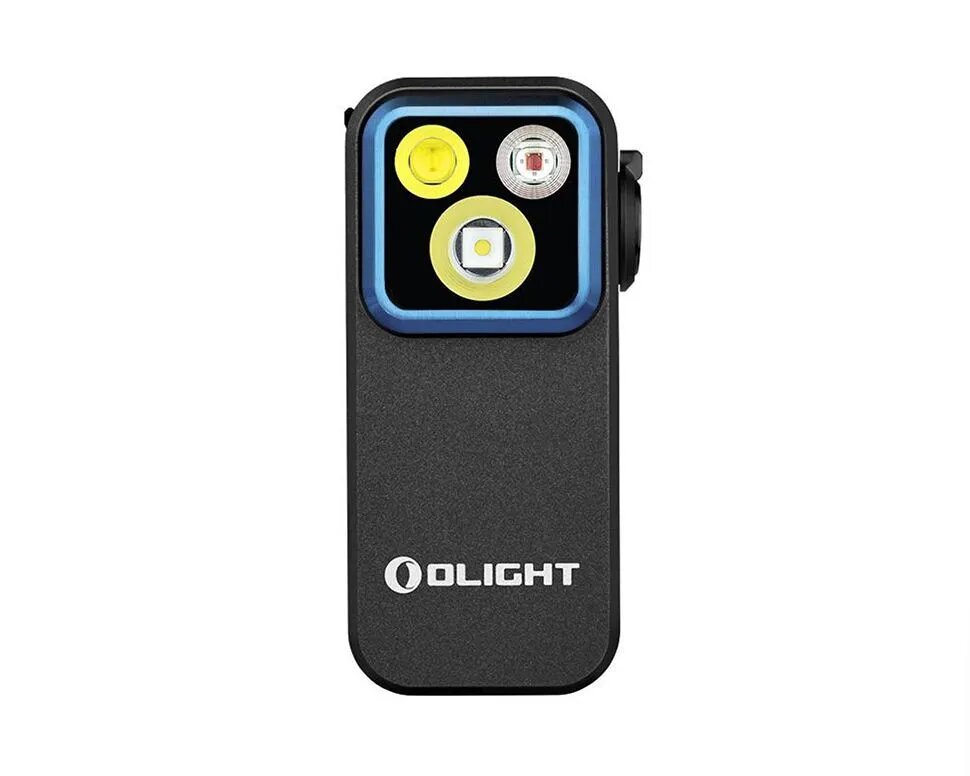 Olight Фонарь-прожектор Oclip Pro Orange, черный, 500.1 лм, 8 режимов, IPX5, встроенный аккумулятор — фото 1