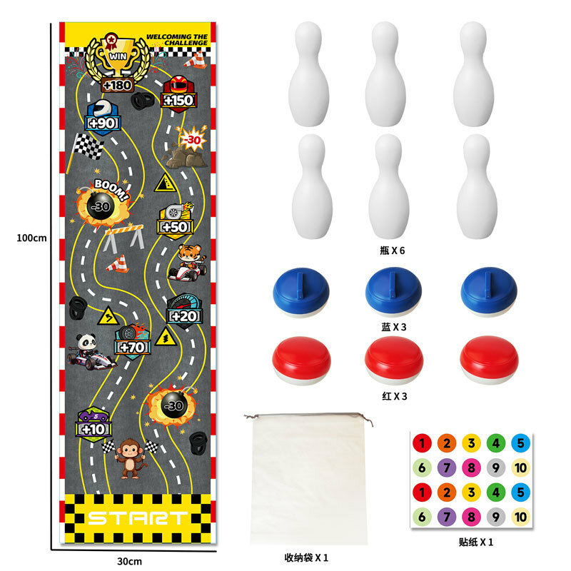 2026 Кросс-бордерный керлинг-мяч для домашнего отдыха, интерактивная битва для родителей и детей, боулинг, футбол, настольная интерактивная игра для детей