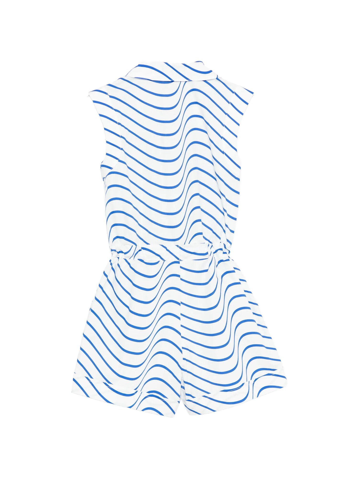 Комбинезон  MSGM Buttoned striped playsuit, размер 4 года, белый — фото 1