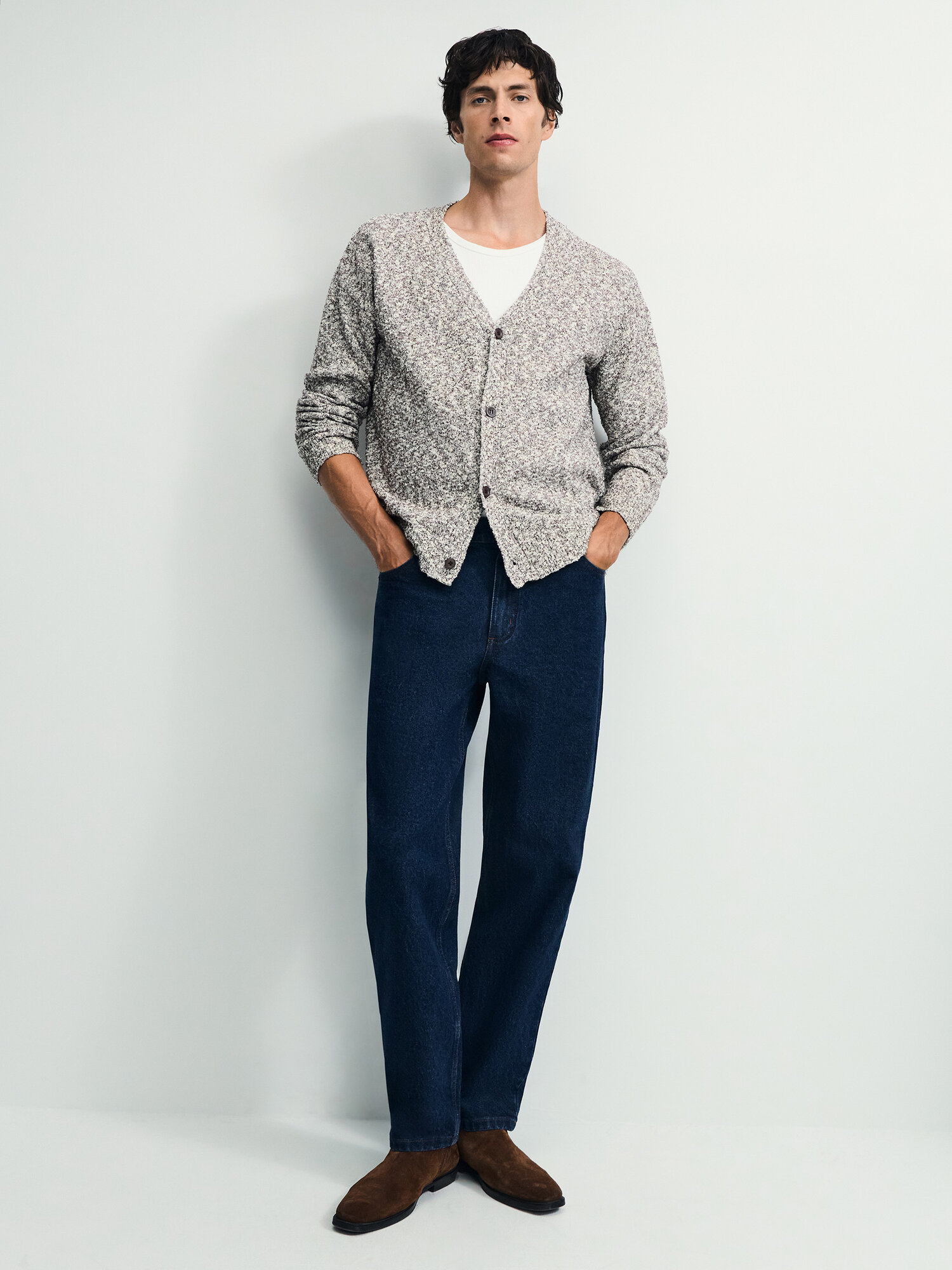 Джинсы классические Man straight 