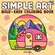 Раскраска Simple Art Bold - Easy Coloring Book для детей 3-5 лет, пейзажи, мягка...
