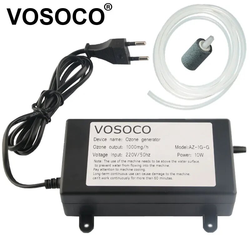 VOSOCO Генератор озона 1000 мг