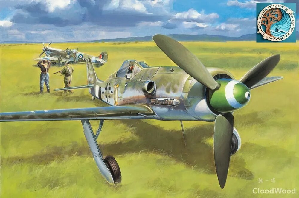 Hobbyboss 81721 1:48 Немецкий истребитель FW190D-13 Сборная модель самолета