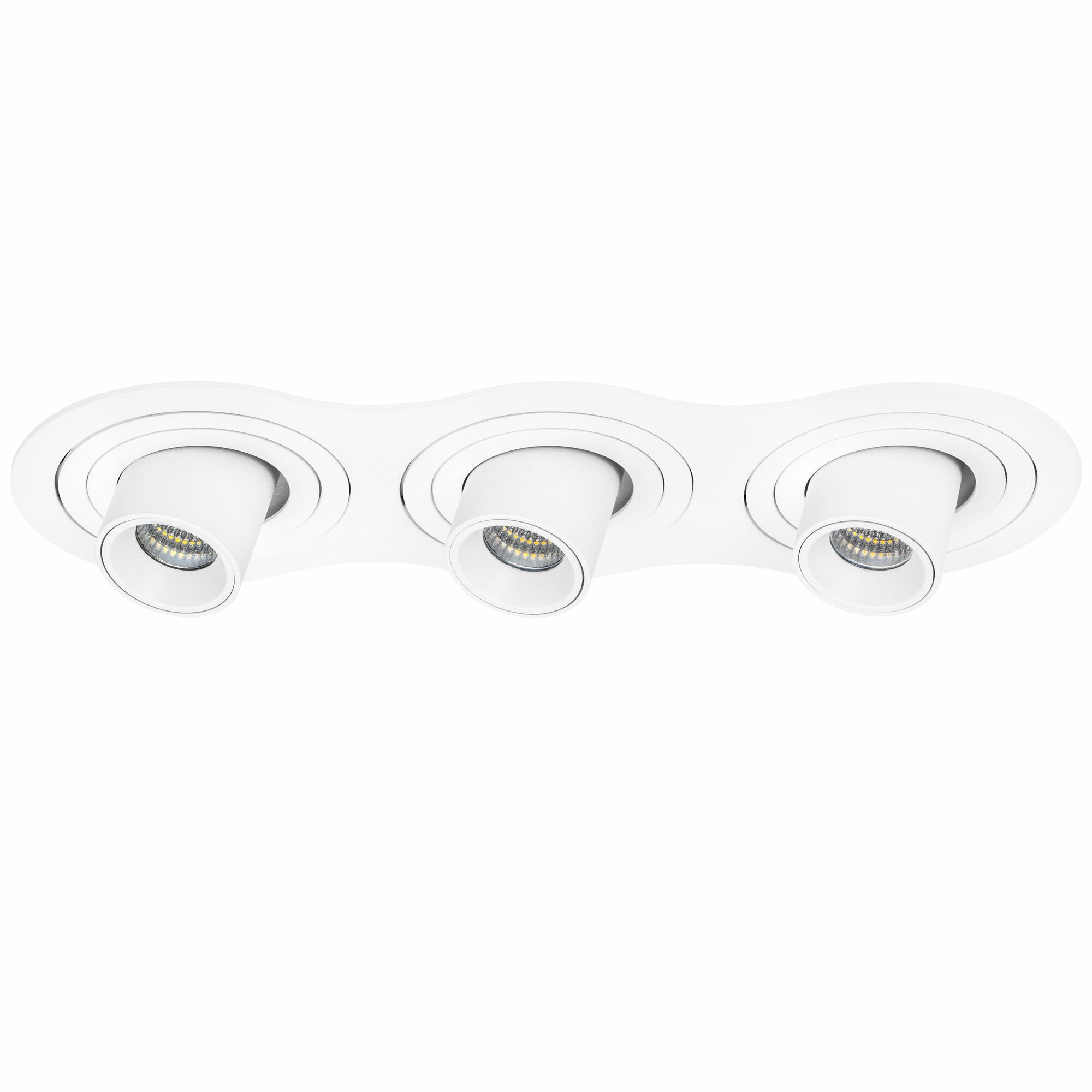 Комплект из светильника и рамки Intero TUBO Lightstar i636162