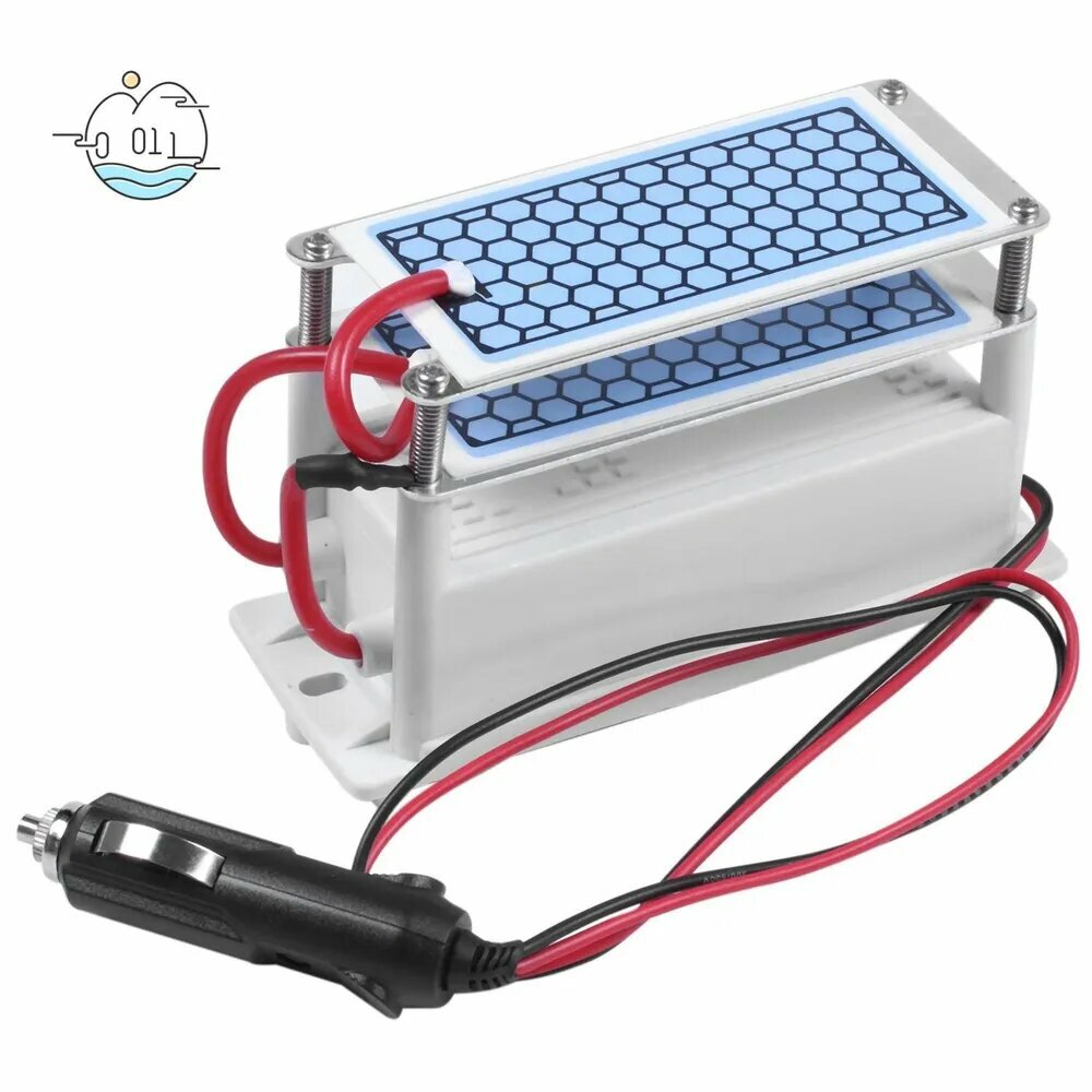 (W M H T) Генератор озона автомобильный 12V 10G портативный керамический пластинчатый очиститель воздуха стерилизатор озоновый озонатор запаха