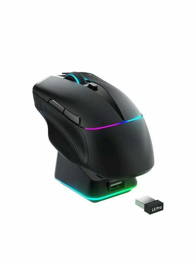 Machenike Игровая мышь беспроводная L8pro, черный