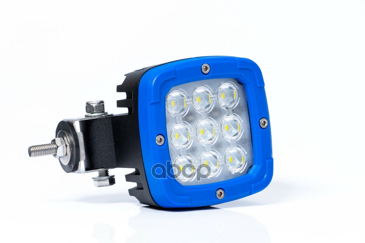 Универсальная светодиодная фара LED, c мин. мощностью 2800 лм, 9 диодов, на шарнирном держателе. Universal Fristom арт. FT-0.