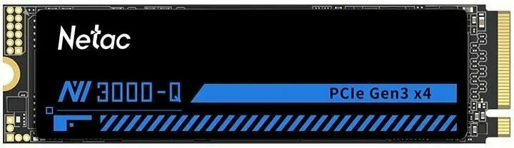 SSD-накопитель Netac PCIe 3.0 x4 2TB NT01NV3000Q-2T0-E4X M.2 2280 черный