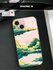 Чехол на Apple iPhone 15 / Айфон 15 с принтом Облака и космос, прозрачный